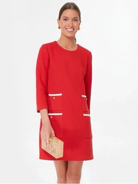 Tuckernuck | Dresses | Tuckernuck Red Francoise Mod Mini Dress | Poshmark